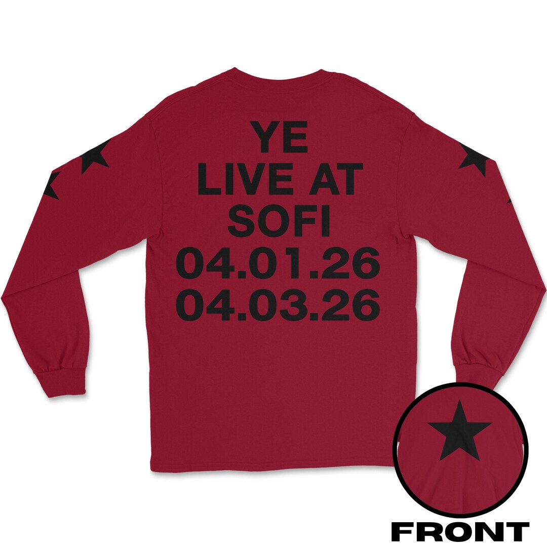 Bully Kanye West Ye Live at Sofi Unisex Ultra Cotton Long Sleeve T ...