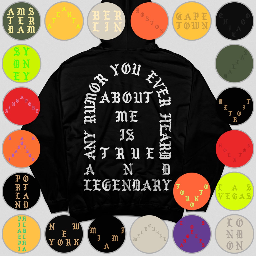 TLOP Pop up All Cities True N Legendary Unisex Heavy Blend Hooded ...