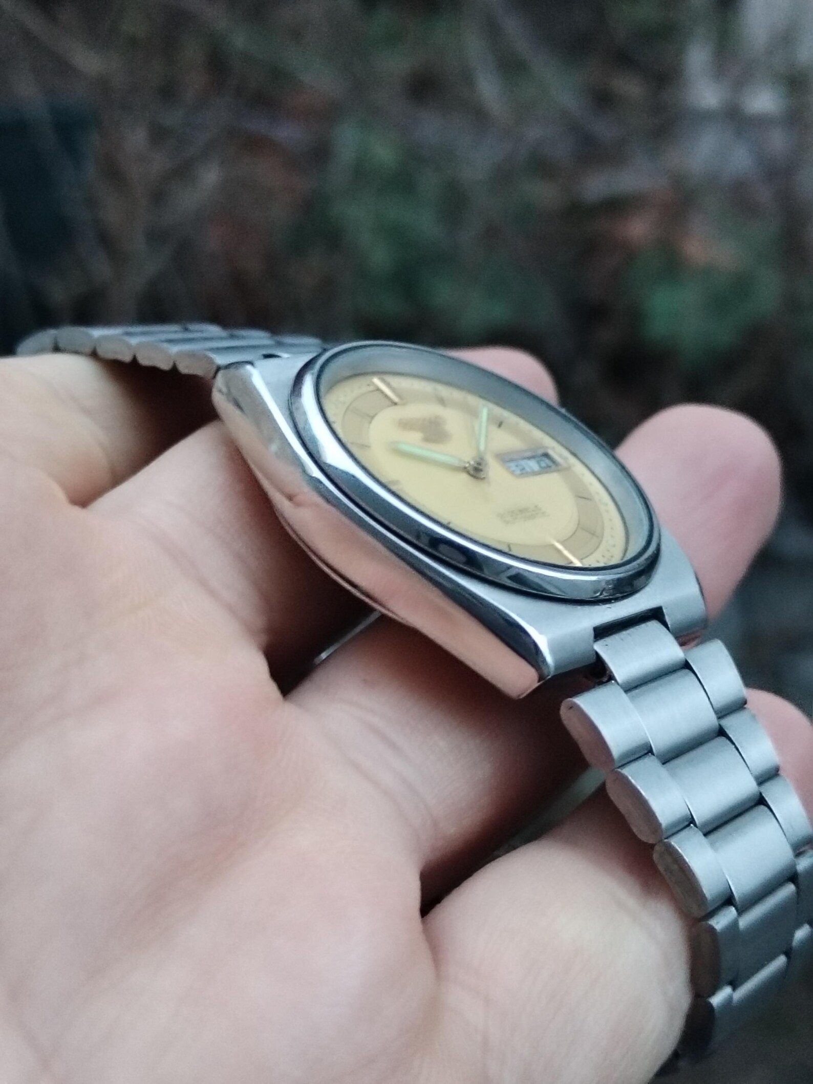 Vintage Seiko Automatic 6309 Caliber Yellow Dial Mens Watch - Etsy