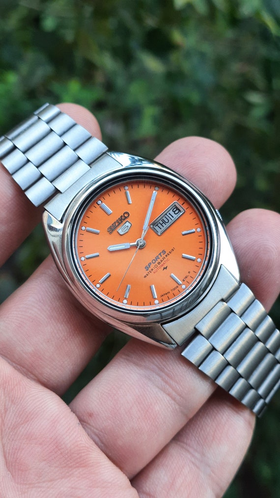 Seiko 5 orange - Gem