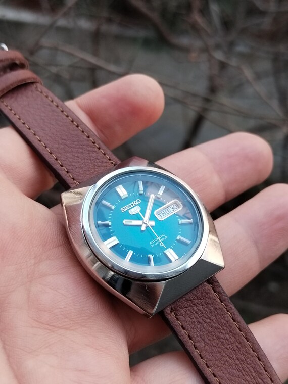 Rare Vintage Refurbished Seiko 5 Automatic Watch - 19… - Gem