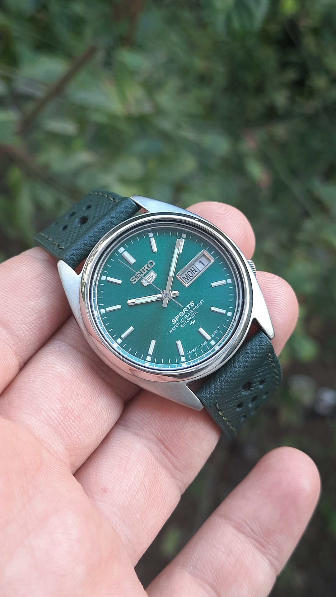 Seiko 5 Green Dial - Etsy