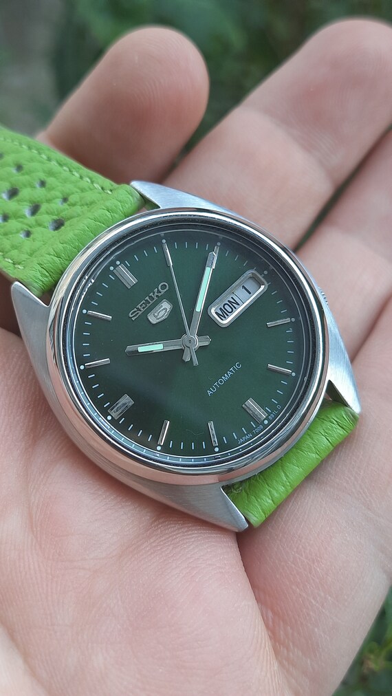 Seiko 5 green - Gem