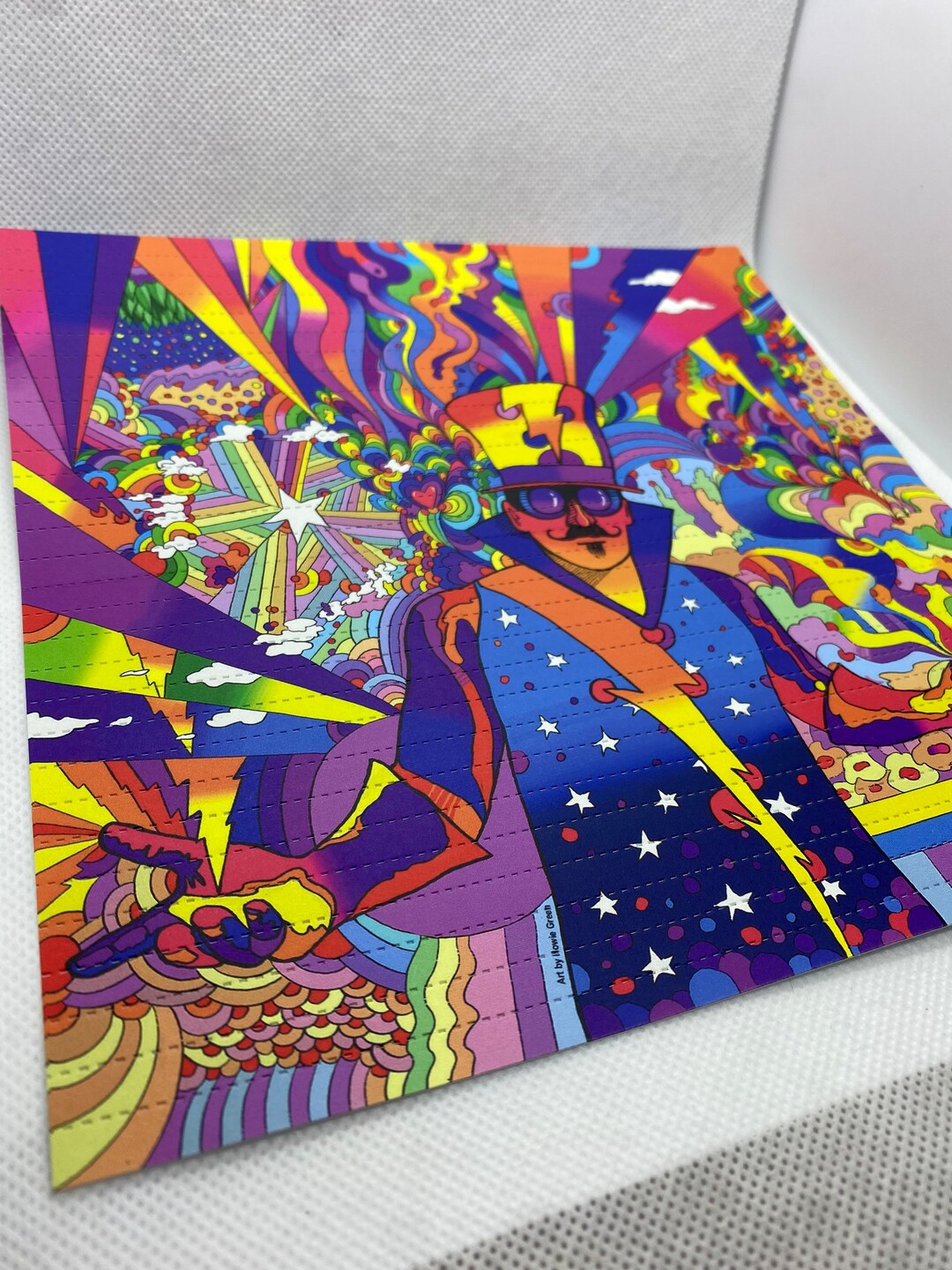 Mr. D by Howie Green Blotter Art Print 900 Hits - Etsy