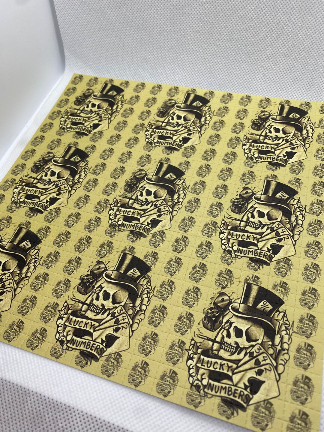 Lucky Numbers LSD Blotter Art Print 900 Hits - Etsy