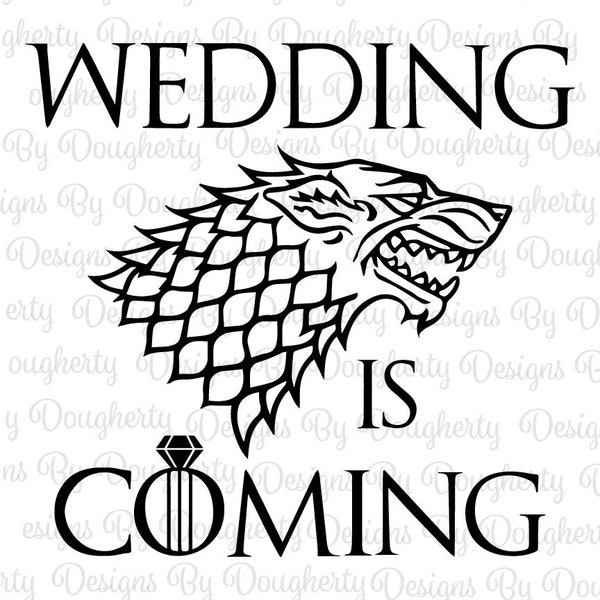 Wedding is Coming - Etsy