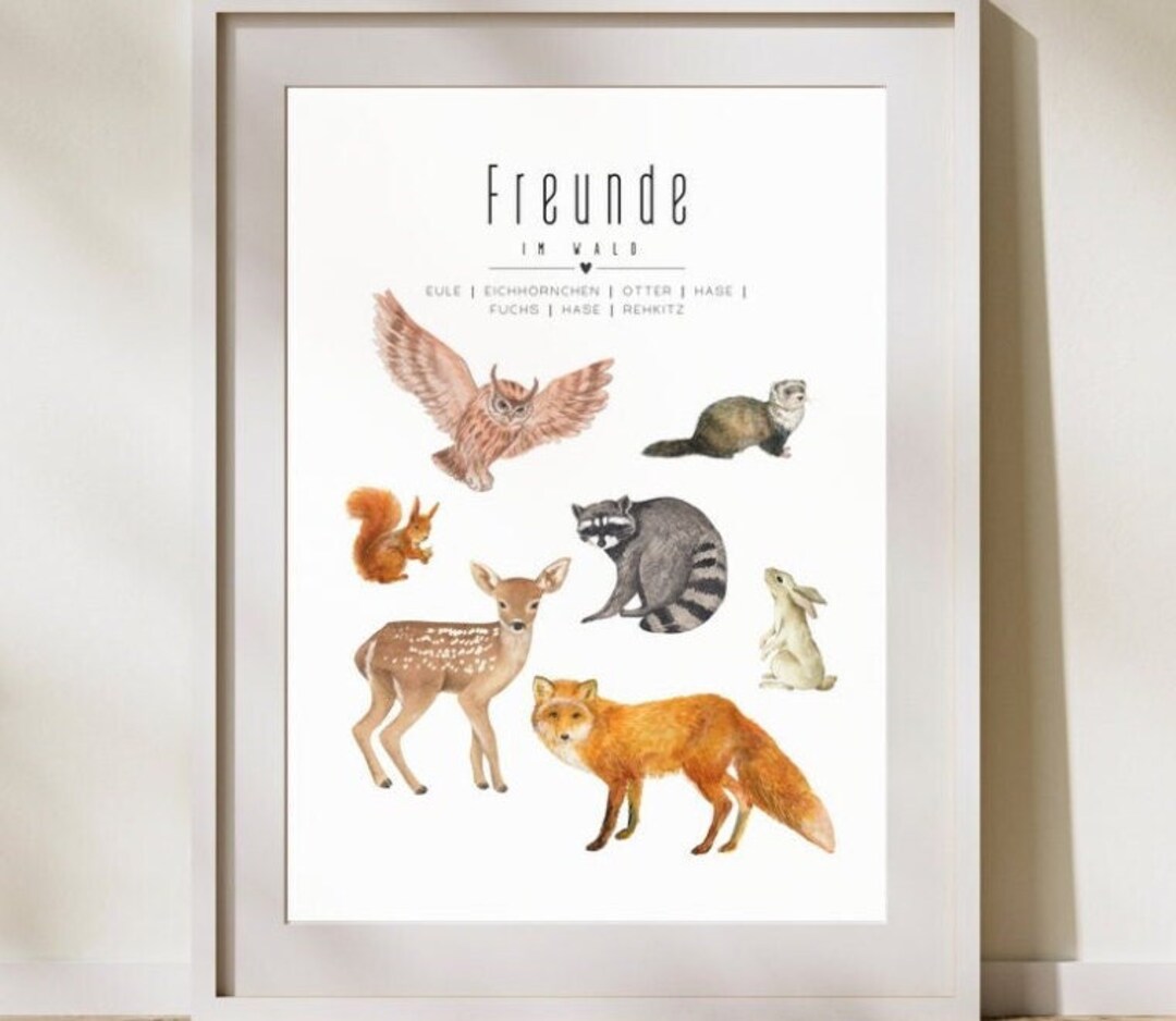 Poster Children's Room Birth Gift Posters for Children - Etsy