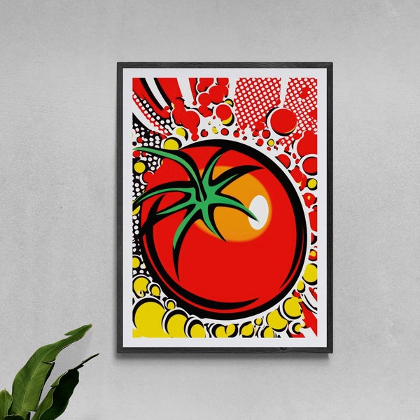 Tomato Print - Etsy