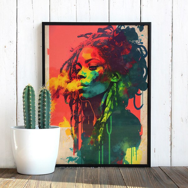 Dreadlocks Wall Art - Etsy