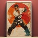 Retro Karate Poster Printable Wall Art Instant Download, Vintage ...
