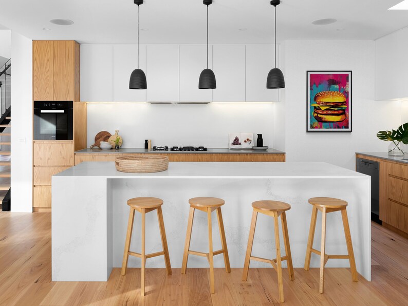 Fast Food Pop Art Wall Art, Printable Wall Art, Instant Download ...