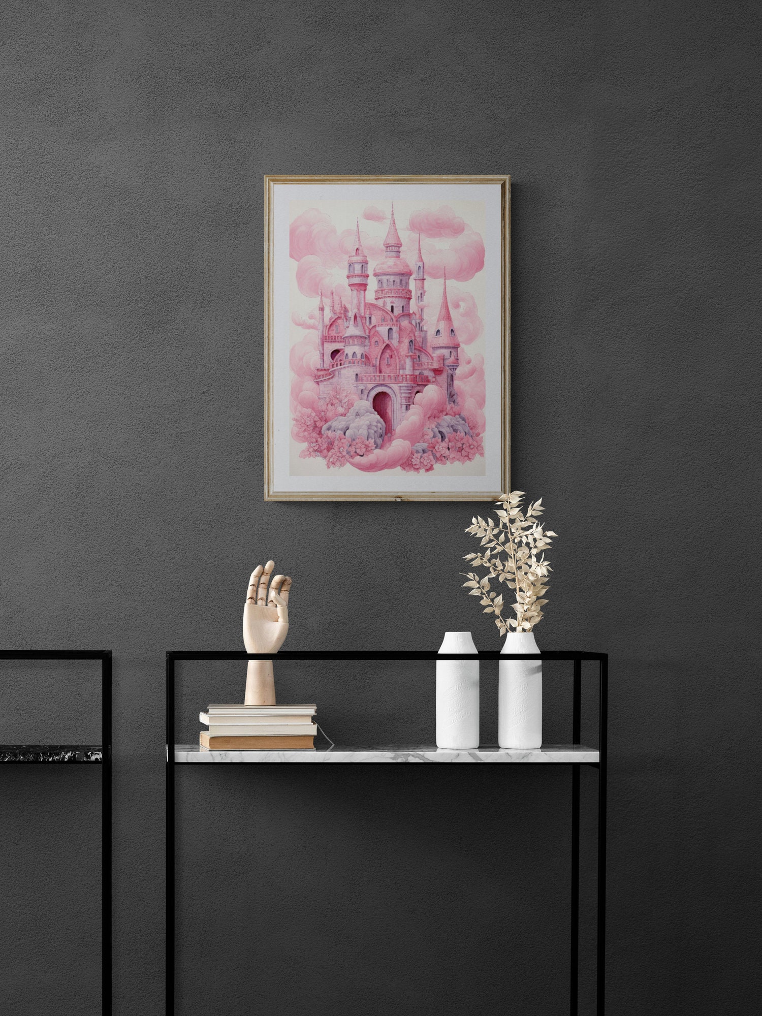 Preppy Cloud Castle Wall Art, Printable Wall Art, Instant Download ...