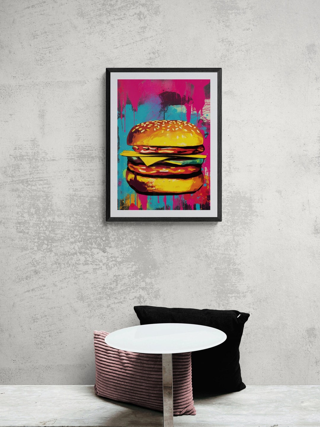 Fast Food Pop Art Wall Art Printable Wall Art Instant - Etsy