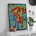 Pizza Print Digital Instant Download Printable Wall Art Abstract Pop ...