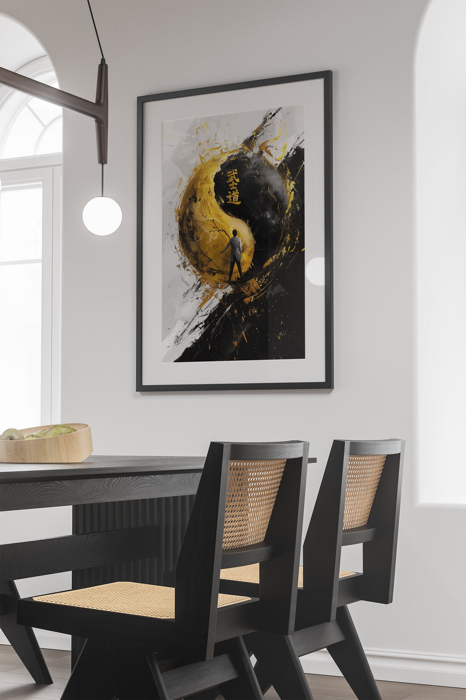 Bushido Kanji Print, Digital Download, Printable Wall Art, Modern ...