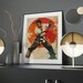 Retro Karate Poster Printable Wall Art Instant Download, Vintage ...