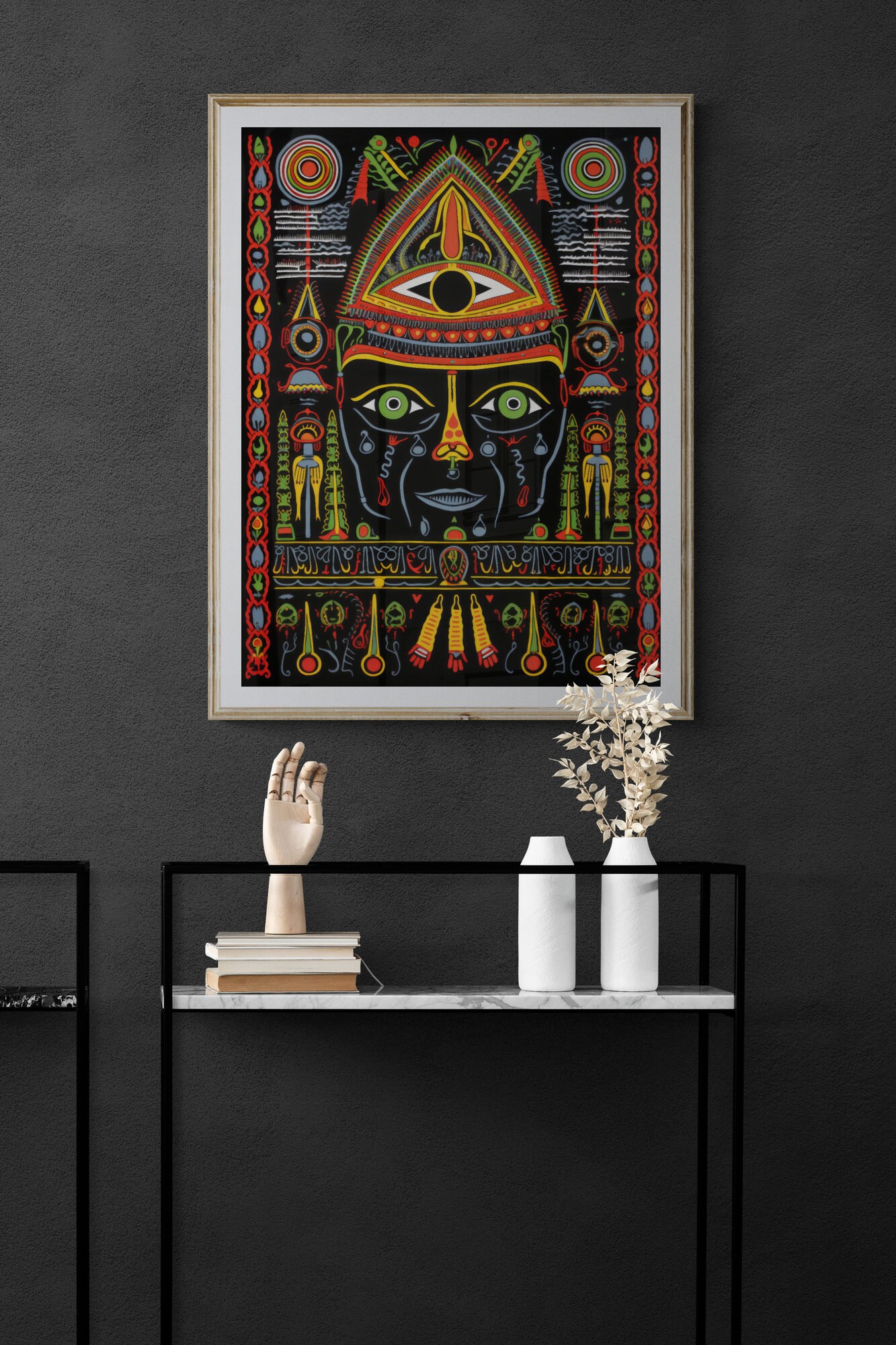 Vibrant Indigenous Art Print, Digital Download Printable Wall Art ...