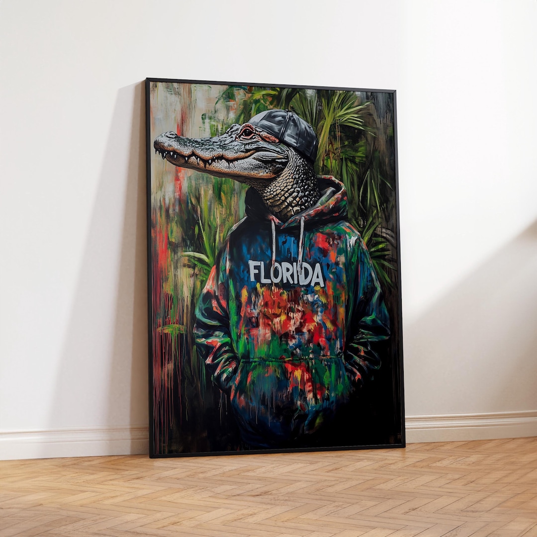 Trendy Florida Poster Digital Download, Printable Wall Art, Unique ...