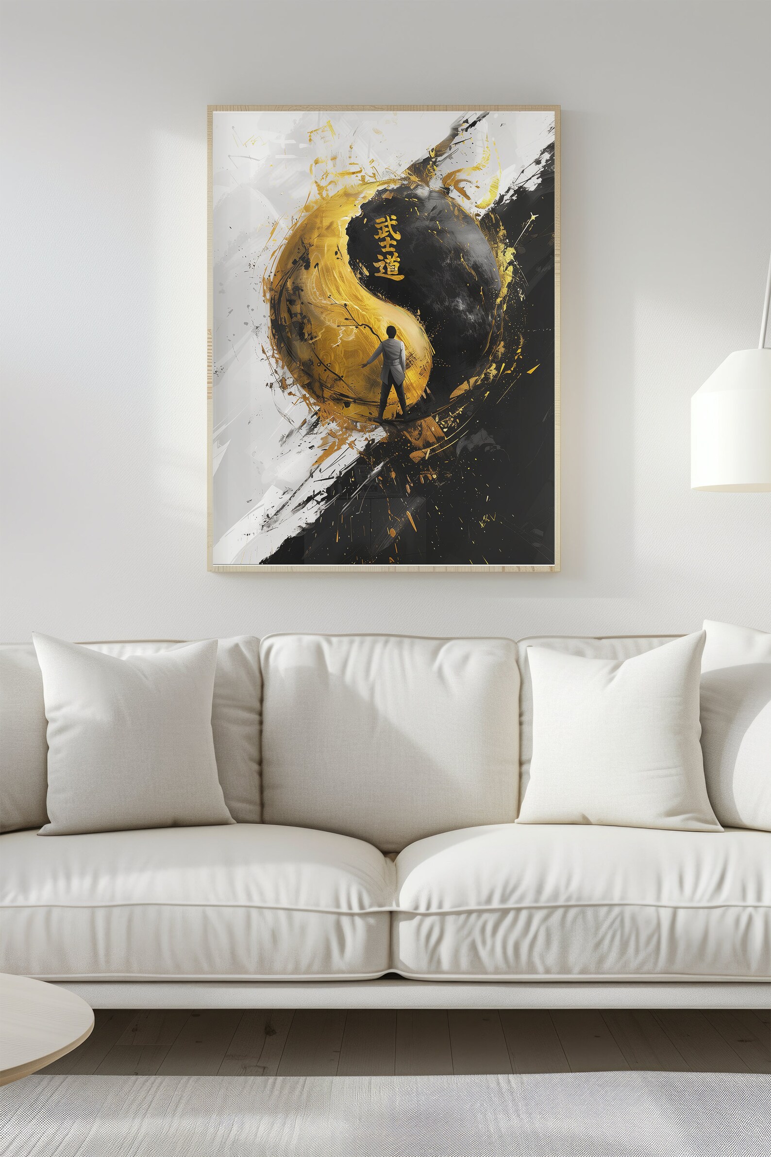 Bushido Kanji Print, Digital Download, Printable Wall Art, Modern ...