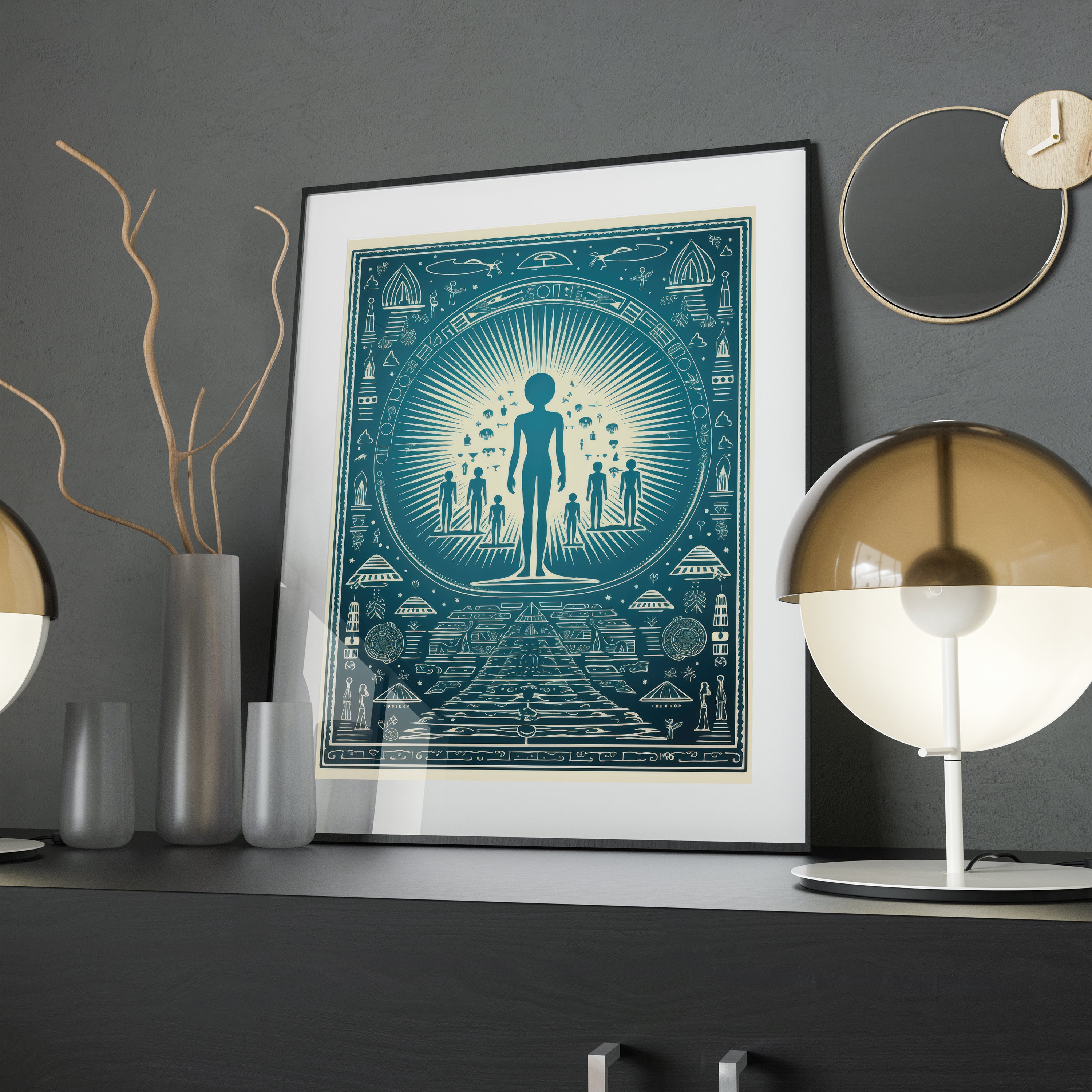 Anunnaki Hieroglyphics Wall Art, Printable Wall Art, Digital Download ...