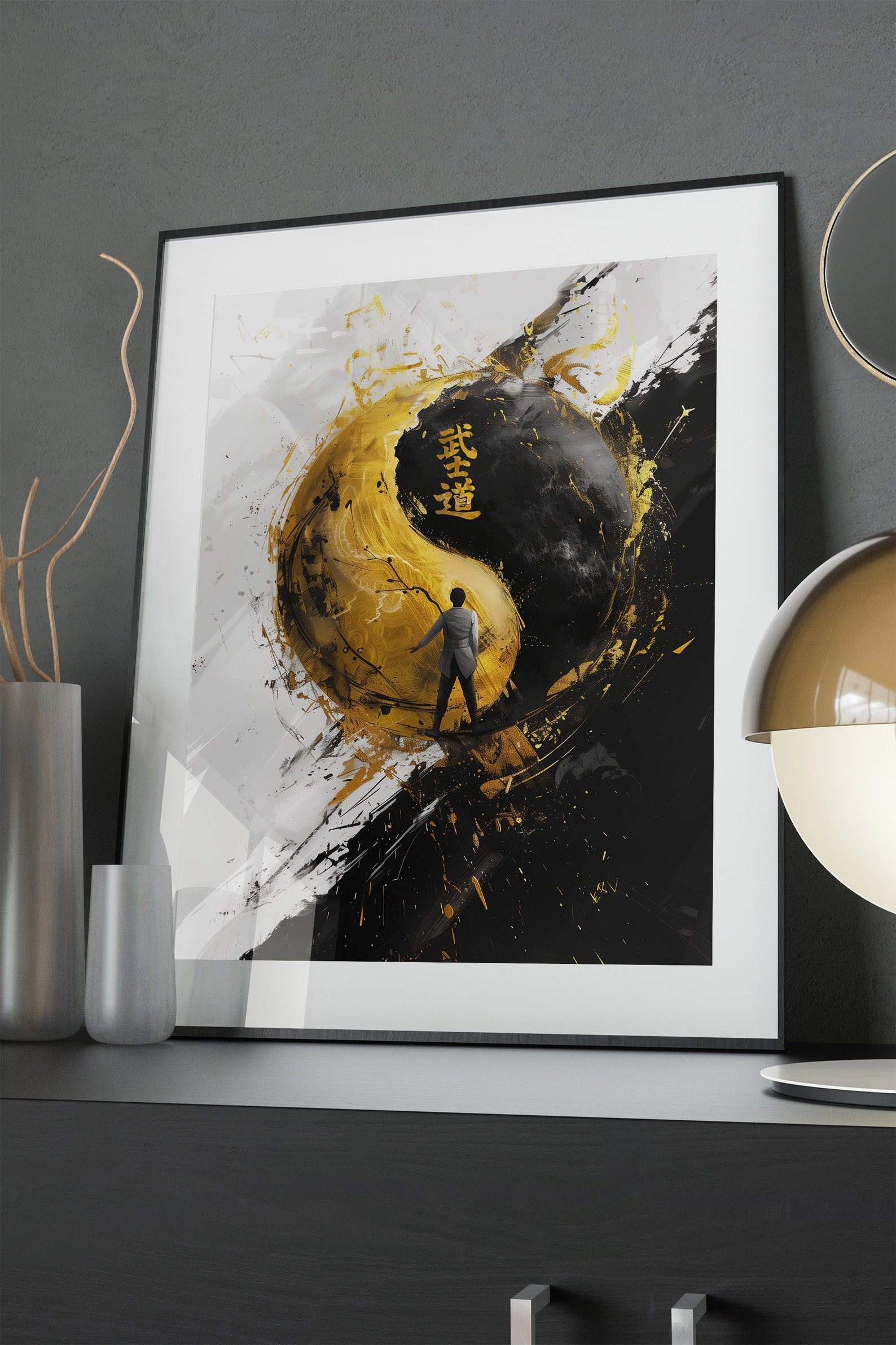Bushido Kanji Print, Digital Download, Printable Wall Art, Modern ...