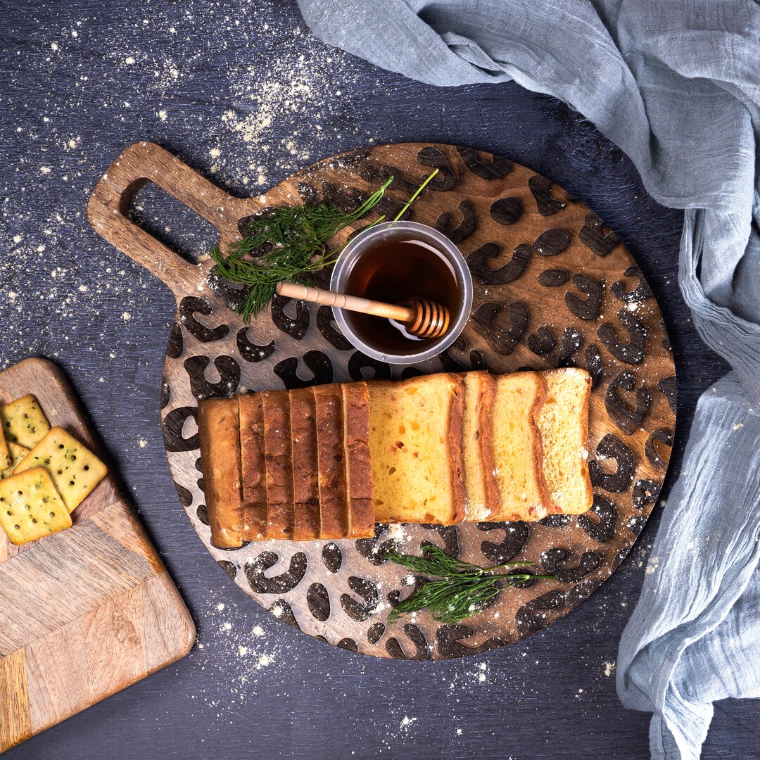 Leopard Cheese Board - Etsy