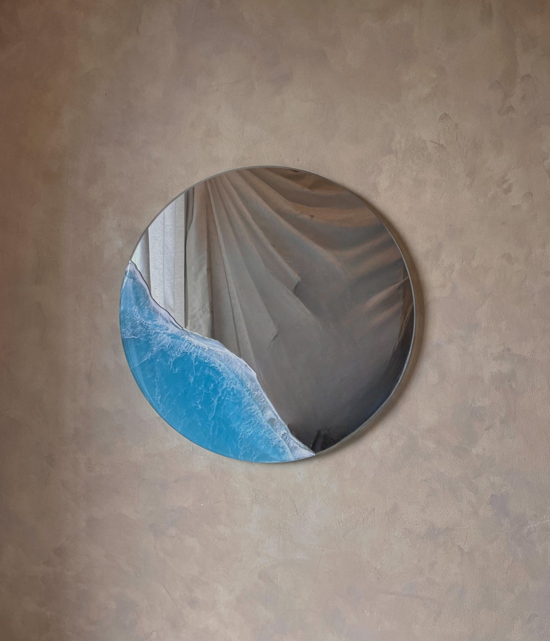 Handmade Ocean Mirror ( Resin Art), Wall Mirror - Etsy