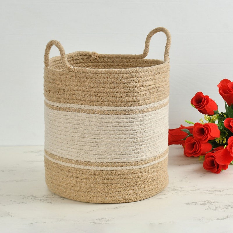 Jute Storage - Etsy