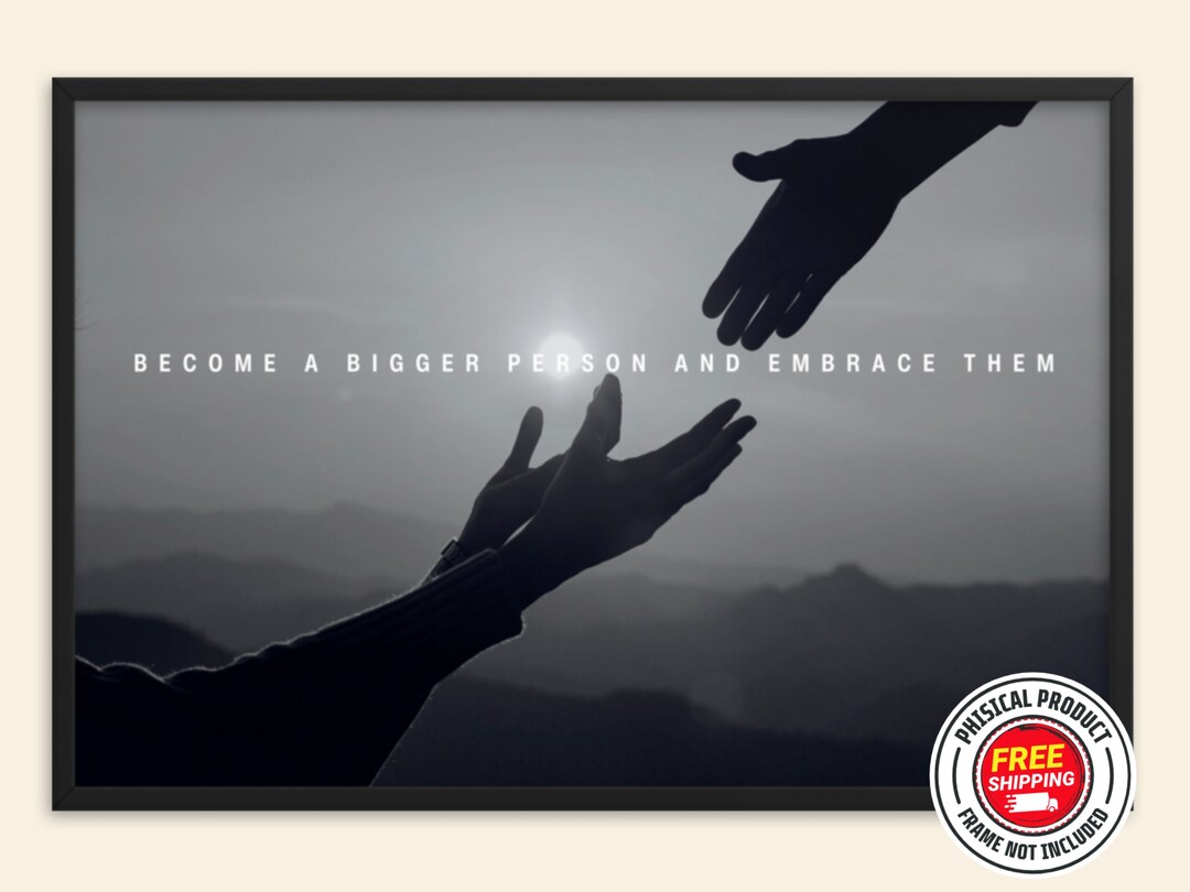 Embrace Your Inner Growth: Inspiring Wall Art Poster With become a ...