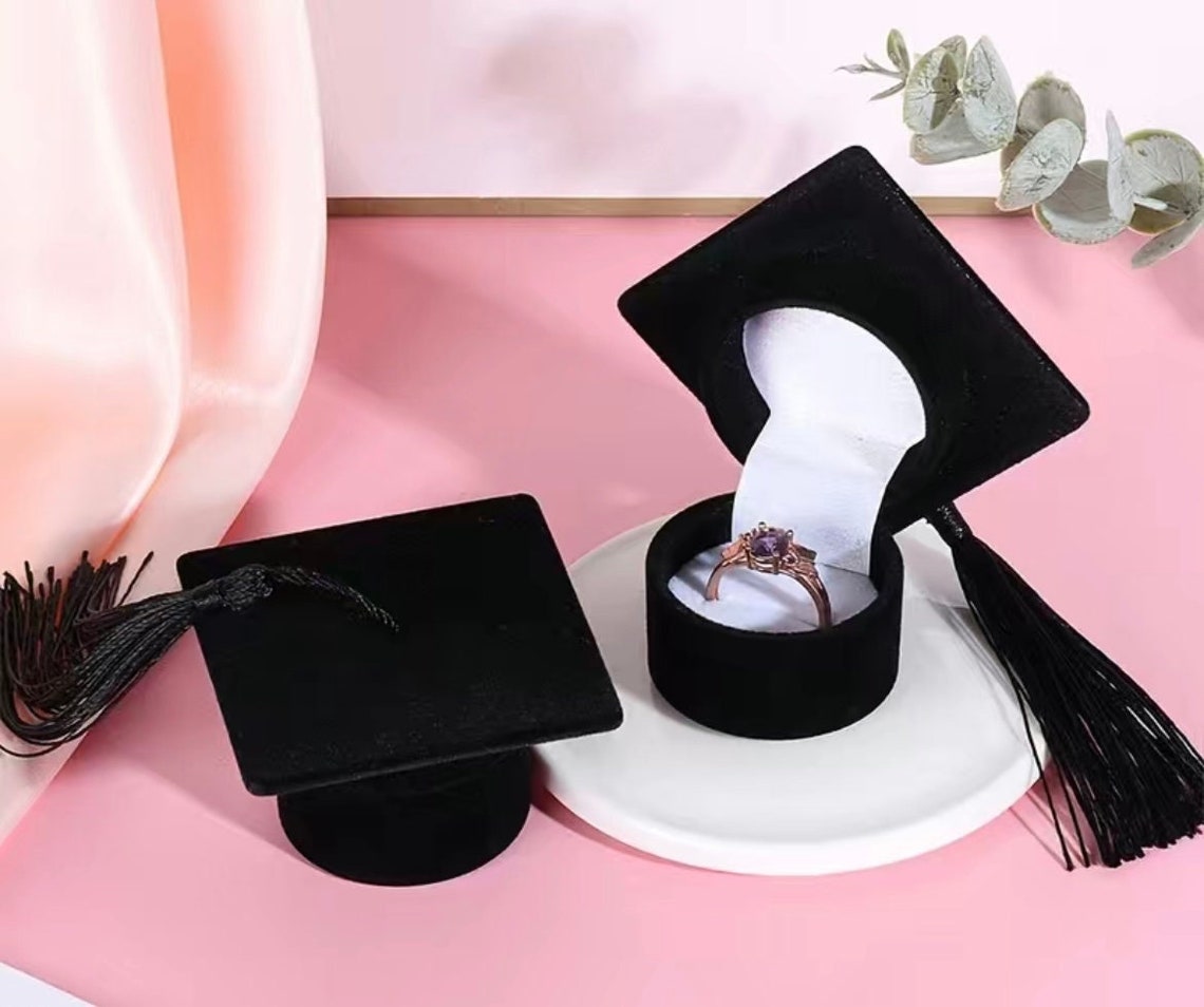 Graduation Ring Gift Box With Tassels - Etsy