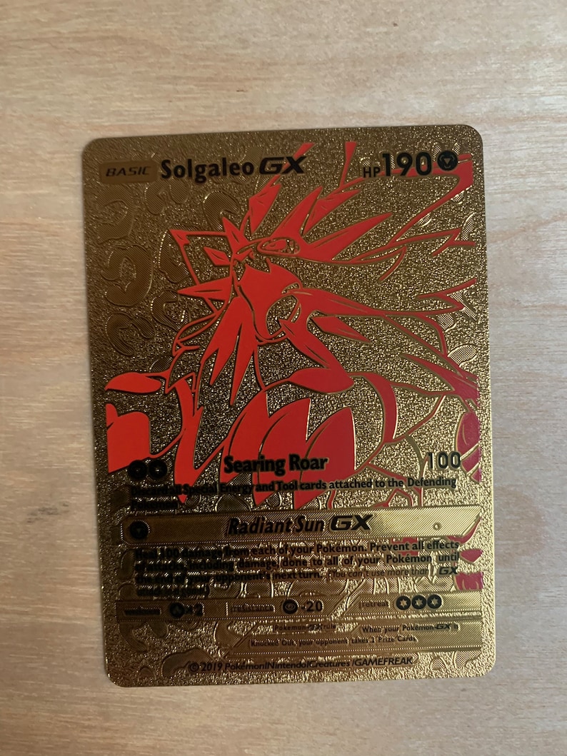 Pokemon Card Gold Foil Promo VMAX GX VSTAR Pikachu Charizard Blastoise ...