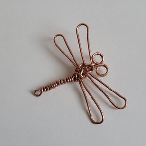 Copper Wire Dragonfly - Etsy