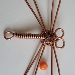 Copper Wire Dragonfly - Etsy