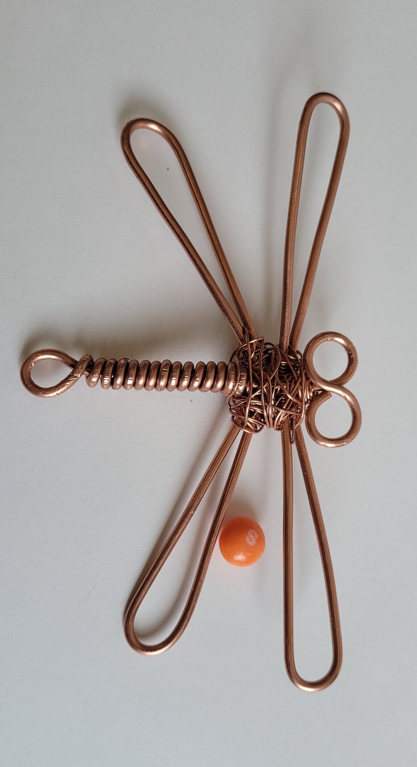 Copper Wire Dragonfly - Etsy
