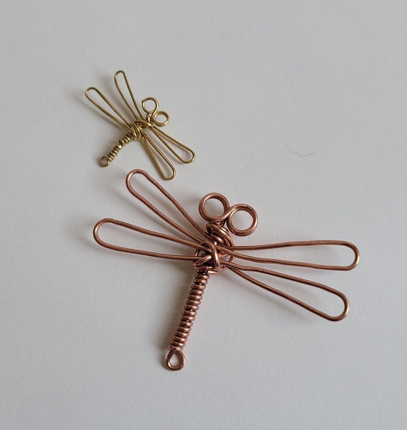 Copper Wire Dragonfly - Etsy