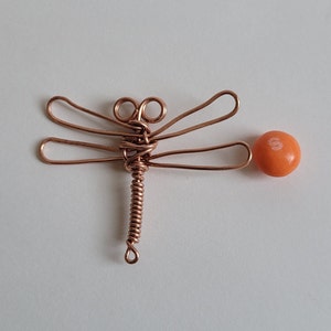 Copper Wire Dragonfly - Etsy