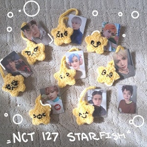 Nct 127 Crochet Starfish Keychain - Etsy