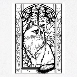 23 Ragdoll Cat Coloring Pages, Intricately Designed in a Mesmerizing ...
