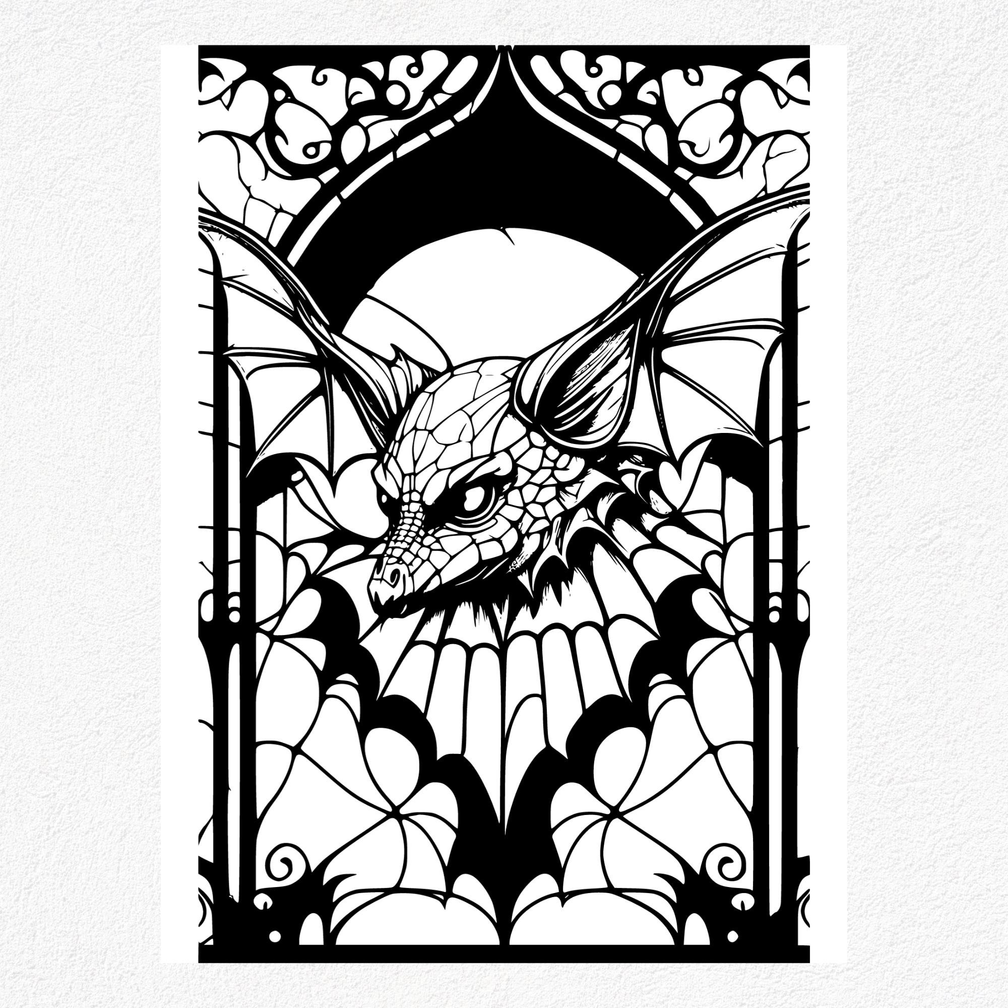 Bats Coloring Sheets Set - 34 Unique Designs for Creative Fun and ...