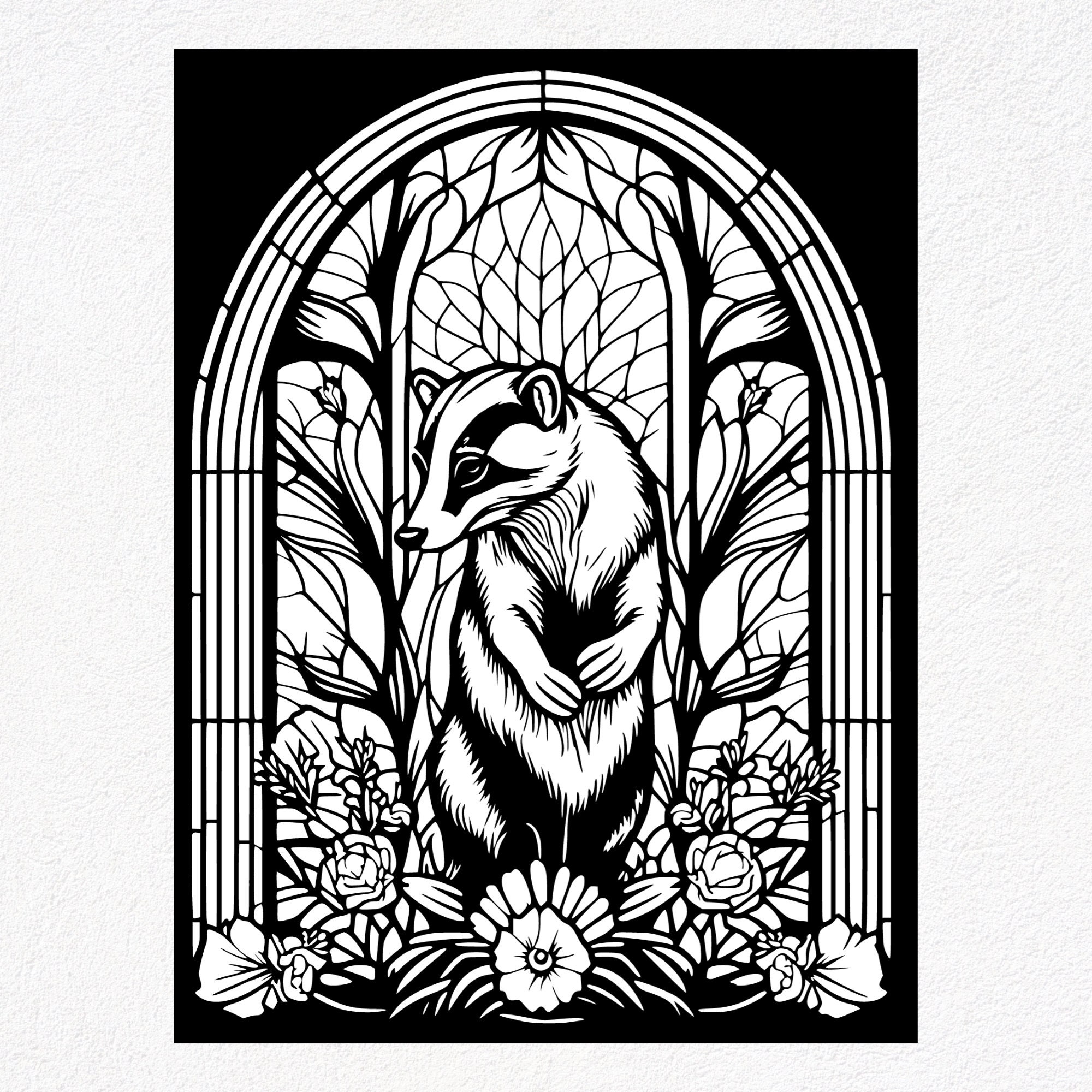 34 Badger Coloring Pages - Woodland Animals Coloring Pages - Seniors ...