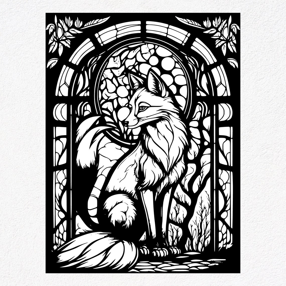 32 Fox Coloring Pages, Instant Download, Woodland Animals Coloring ...