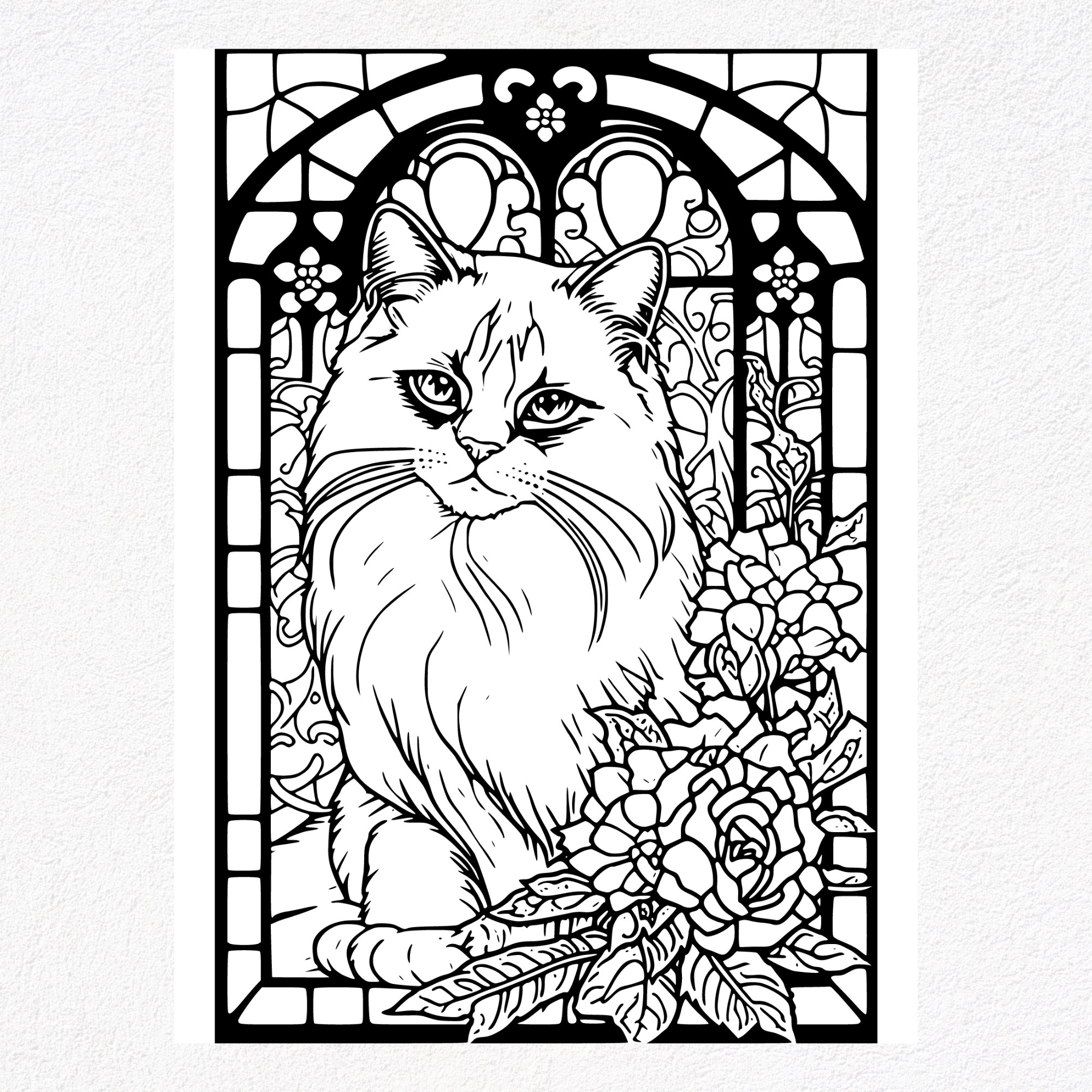 23 Ragdoll Cat Coloring Pages, Intricately Designed in a Mesmerizing ...