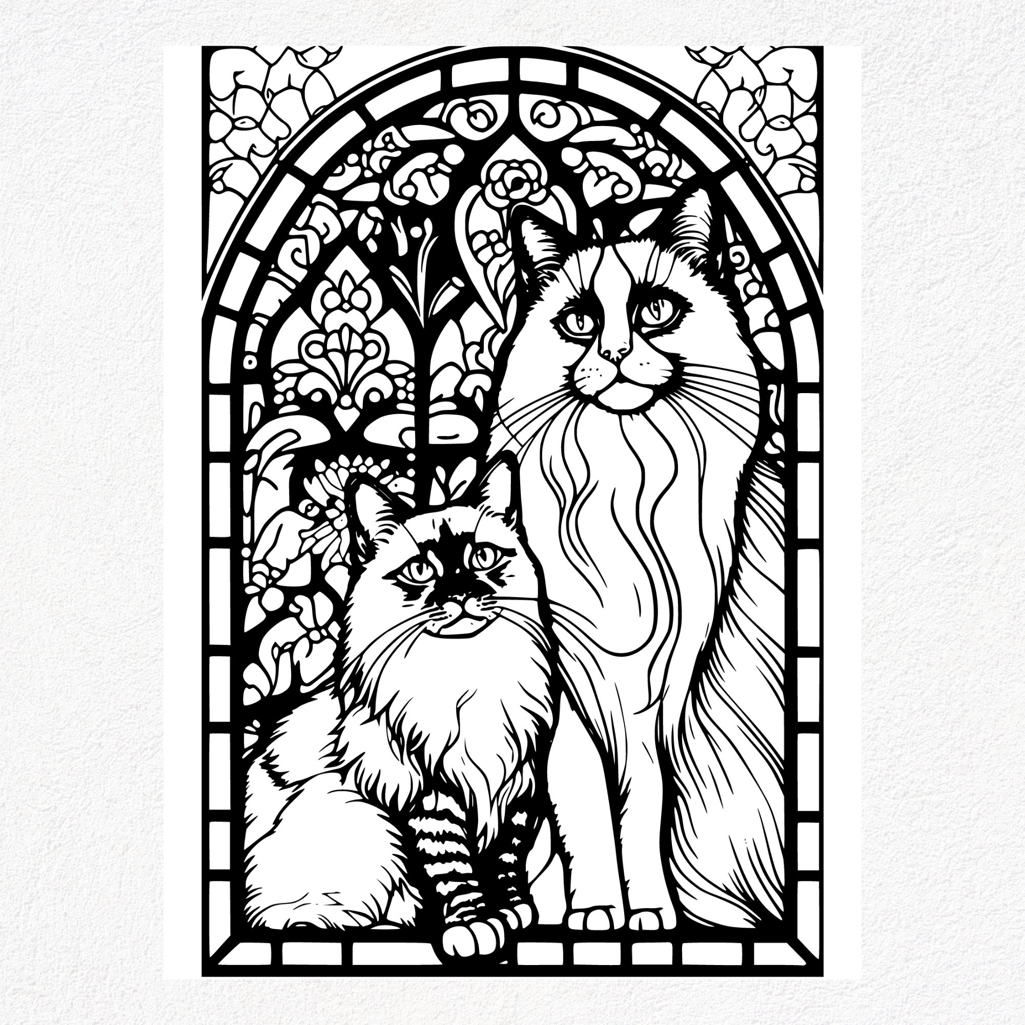 23 Ragdoll Cat Coloring Pages, Intricately Designed in a Mesmerizing ...