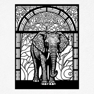 26 Elephant Coloring Pages, Jungle Animals Coloring Sheets, Safari ...