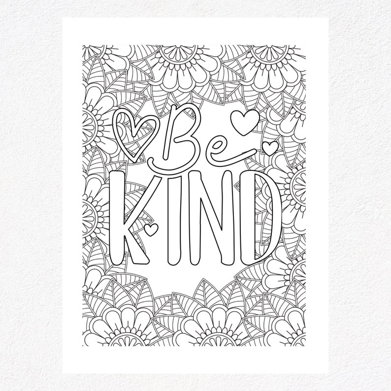 Stop Bullying Coloring Pages: Anti-bullying Activity (PDF) - Etsy