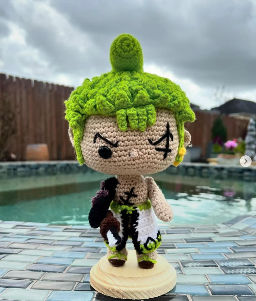 Crochet Zoro From One Piece - Etsy