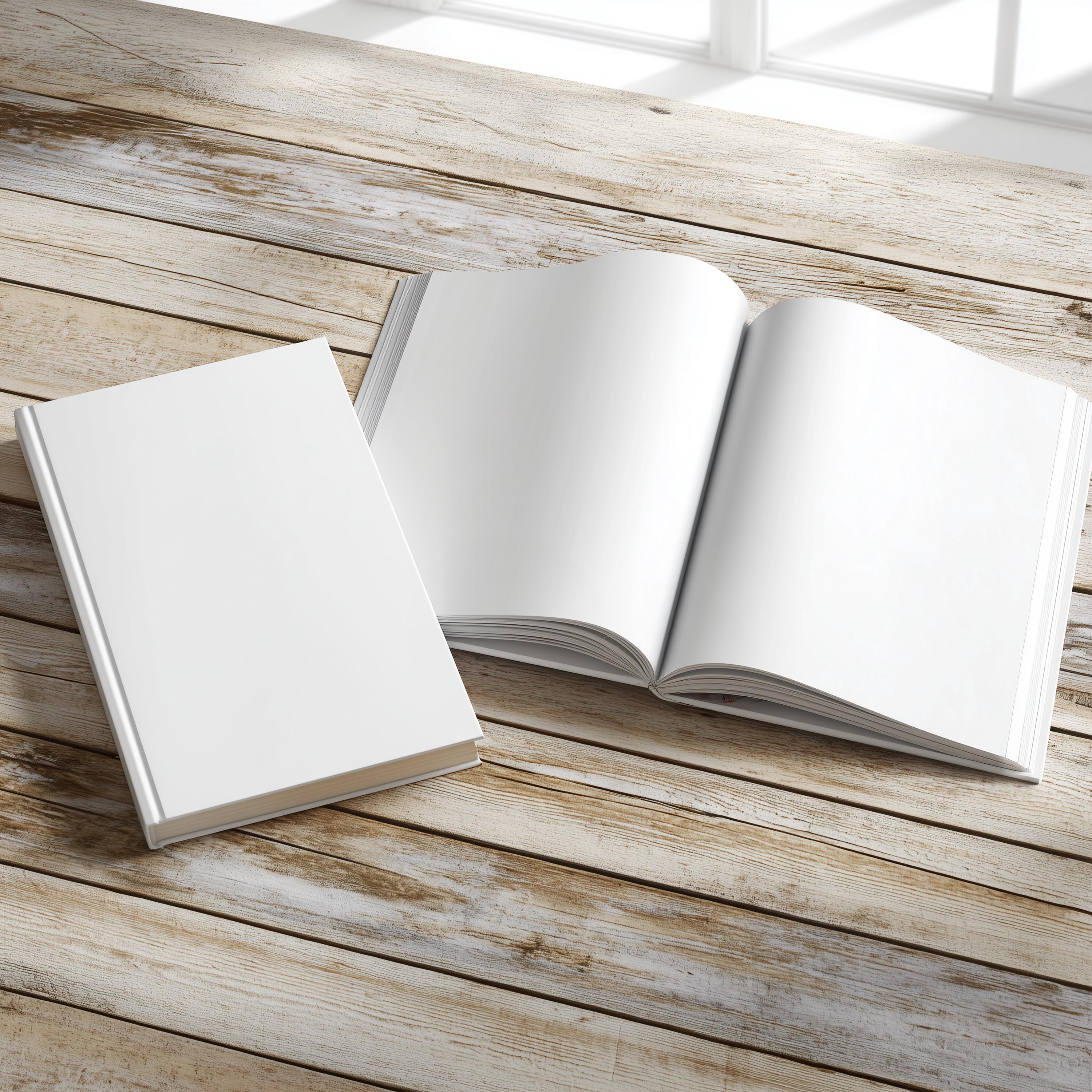 Hard Cover Book Mockup (for Adobe Photoshop) - Etsy