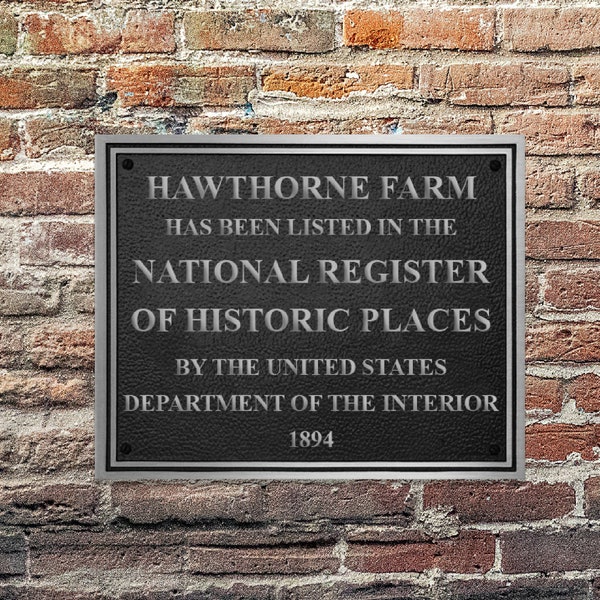 Historic Home Plaque - Etsy