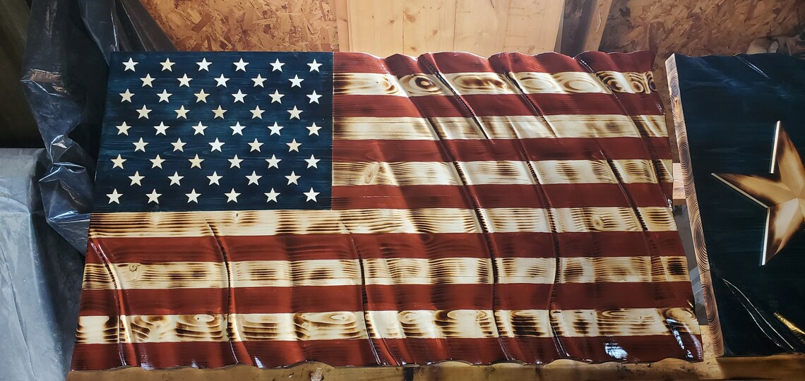 USA Satin Series Flag - Etsy