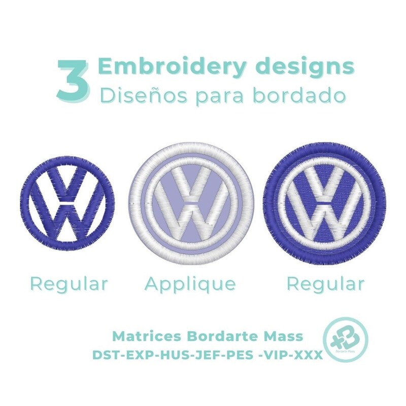 Vw Embroidery - Etsy